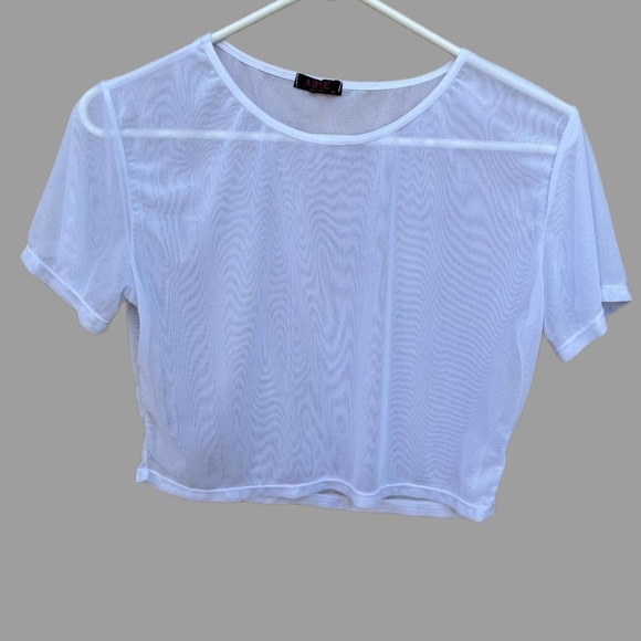 Tops | Mesh Crop Top | Poshmark